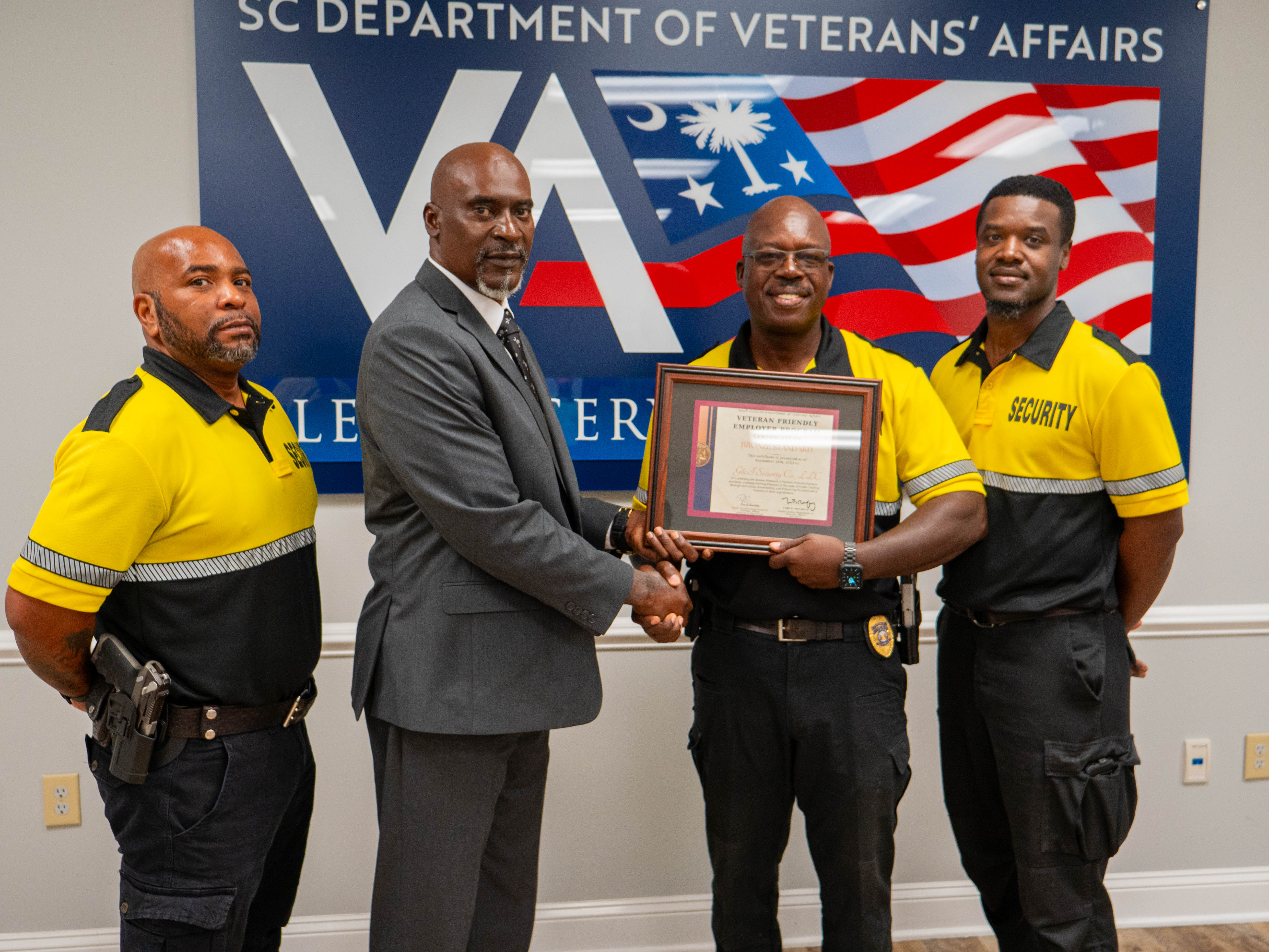 Recognized Veteran-Friendly Employers | SC Department Of Veterans' Affairs
